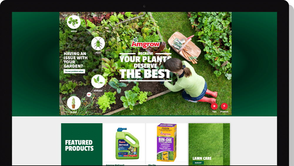 Amgrow: Bespoke website and CMS development | Case Study | 4mation