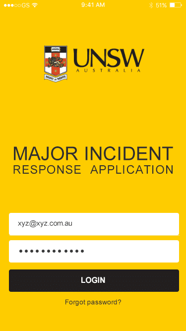 Major incident response app: UNSW | Case Study | 4mation